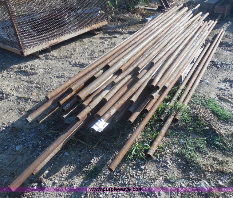 (75) steel pipe rods in Broken Arrow, OK | Item I4727 sold | Purple Wave