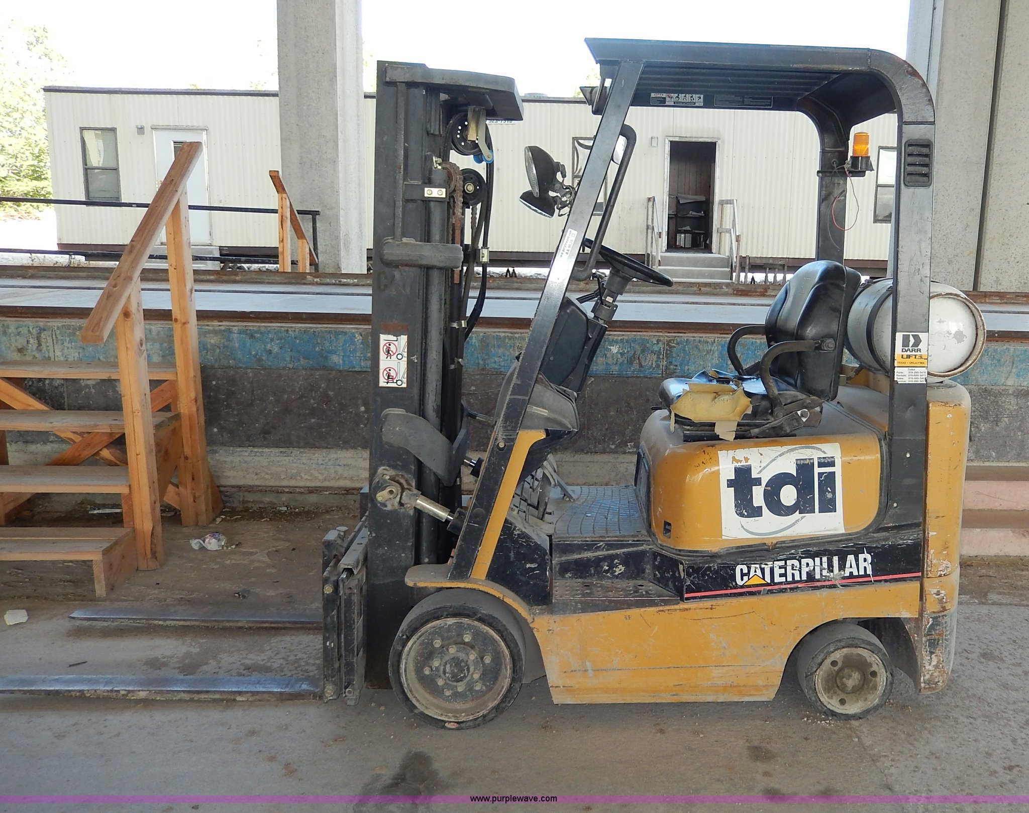 2003 Caterpillar GC15K forklift in Broken Arrow, OK | Item AA9628 sold ...