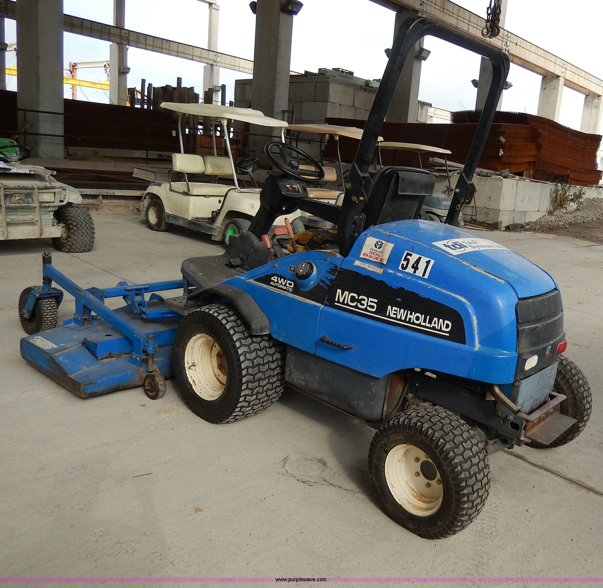 New Holland MC35 ZTR lawn mower in Broken Arrow, OK | Item AA9675 sold ...