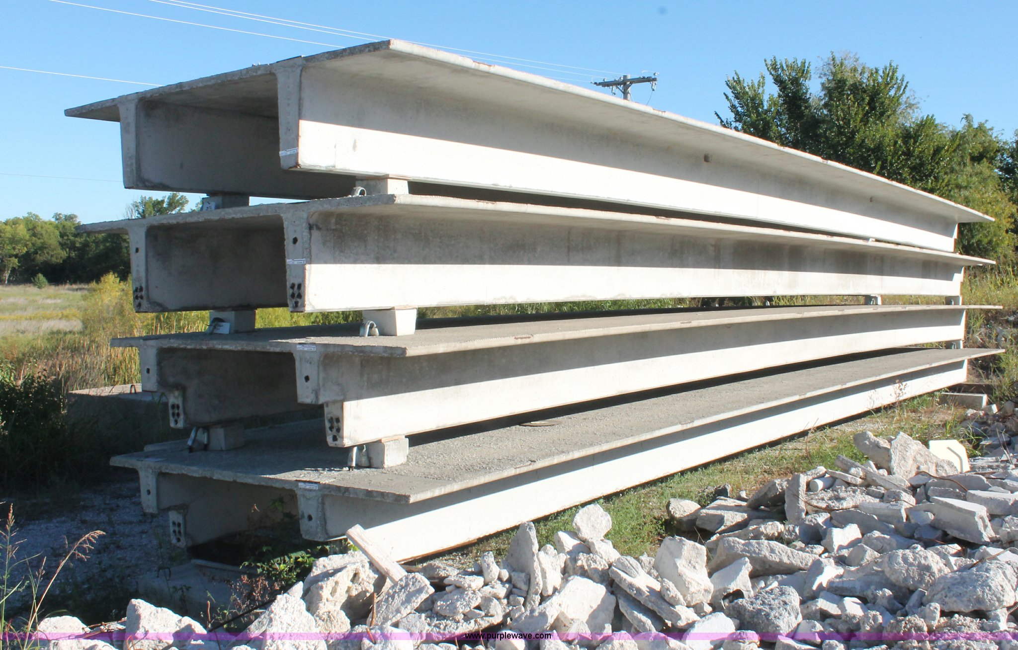 (1) Precast structural concrete double tee in Broken Arrow, OK | Item ...