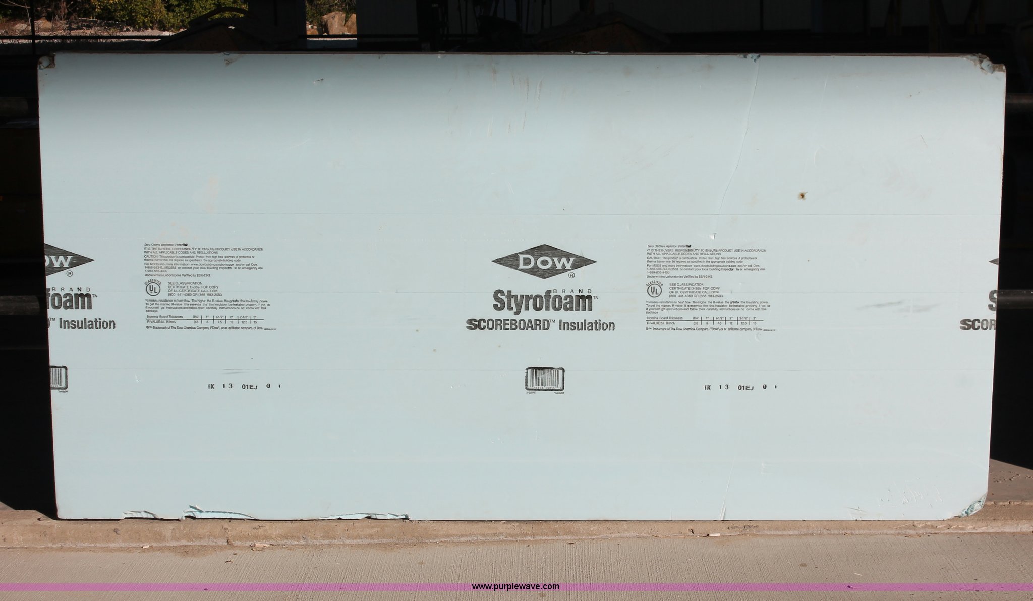 (128) DOW styroform scoreboard insulation sheets in Broken Arrow, OK ...