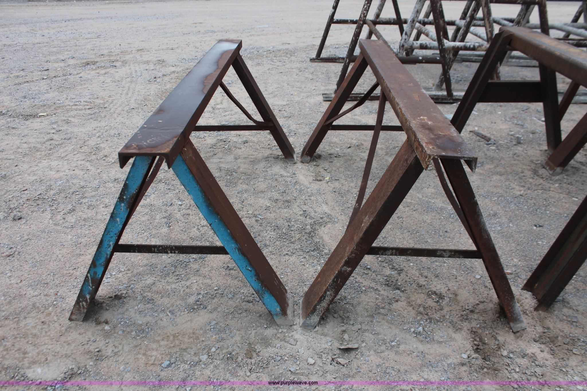 (8) steel A-frame supported stands in Broken Arrow, OK | Item H8214 ...