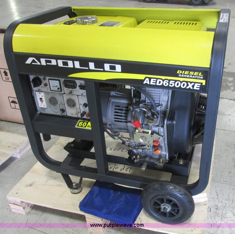 Apollo AED6500XE generator in Farmington, MO | Item AB9343 sold ...