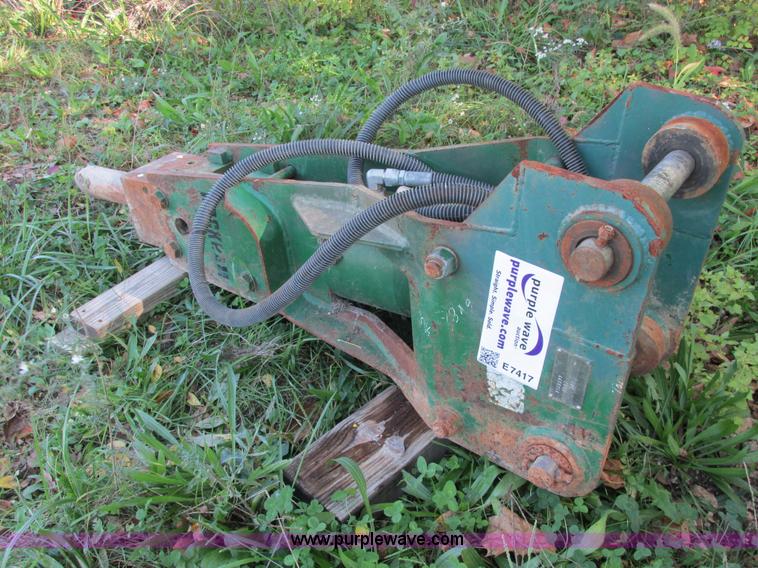 Rock Ram hydraulic hammer in Villa Ridge, MO | Item E7417 sold | Purple ...