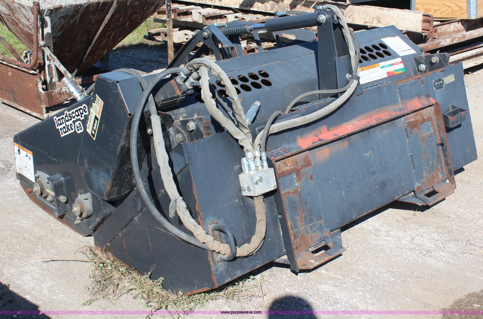 2008 Bobcat 6B landscape rake in Lawrence, KS | Item H6799 sold ...