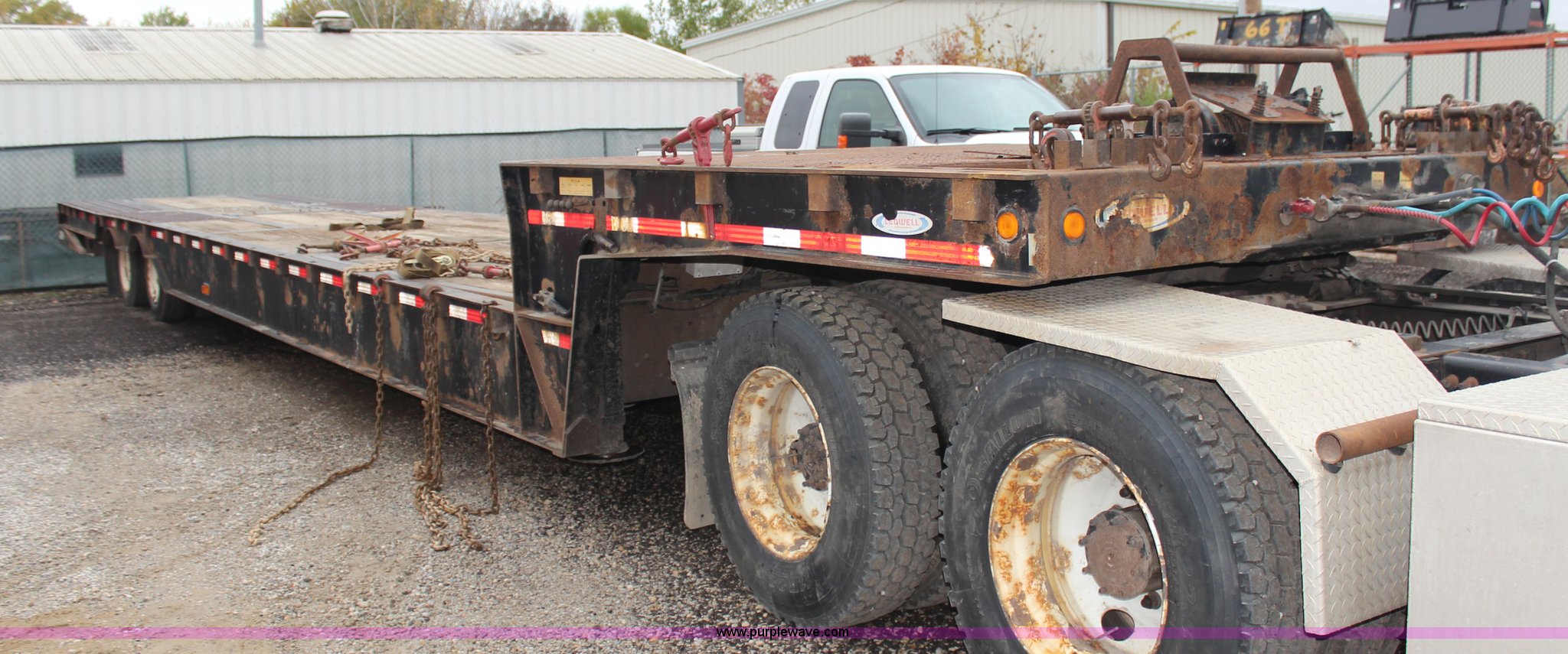 2008 Ledwell LW48-HT2-10-PB Hydratail tandem axle trailer in Lawrence ...
