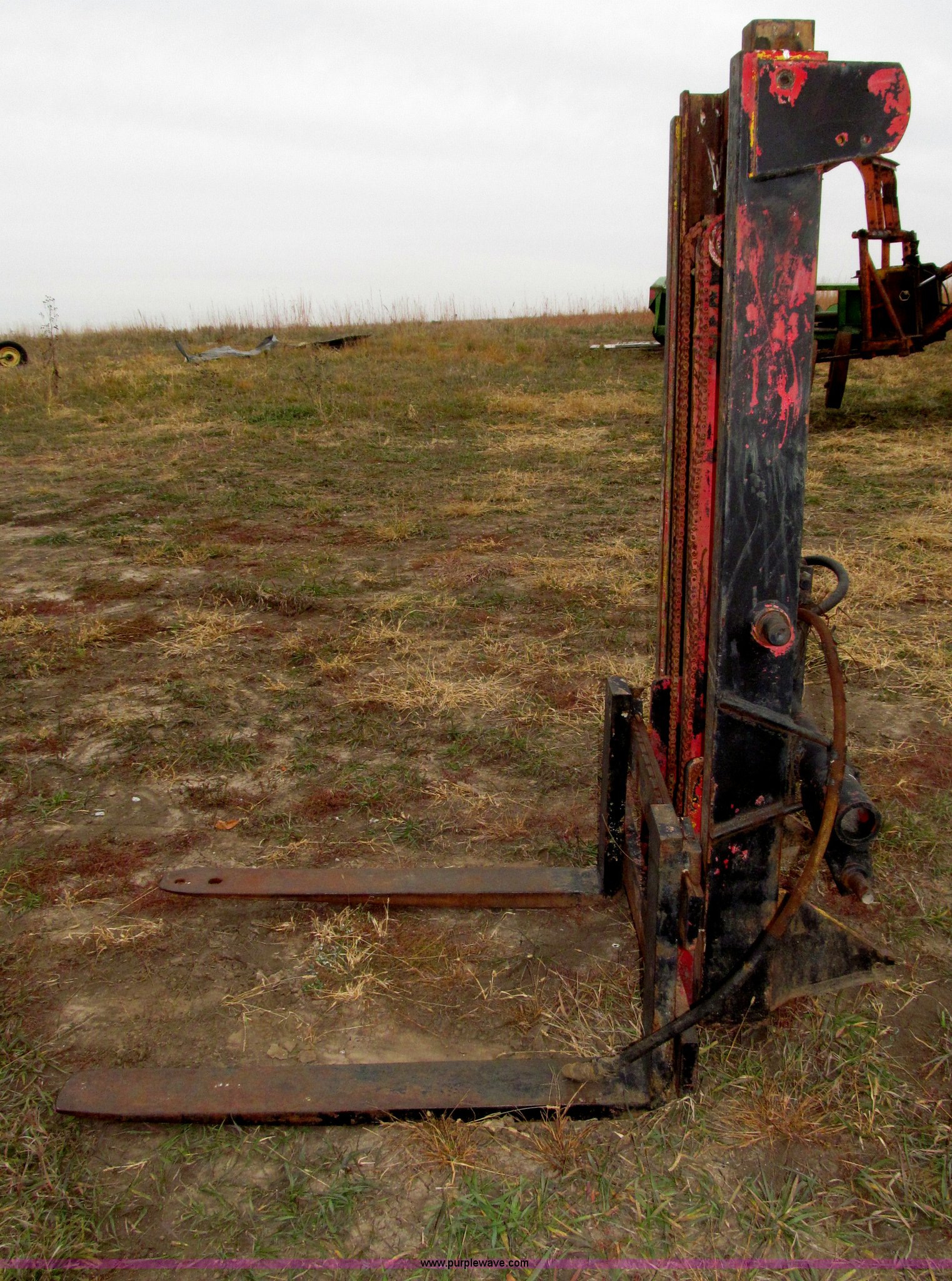 Three point forklift attachment in Eagle, NE | Item F7172 sold | Purple ...