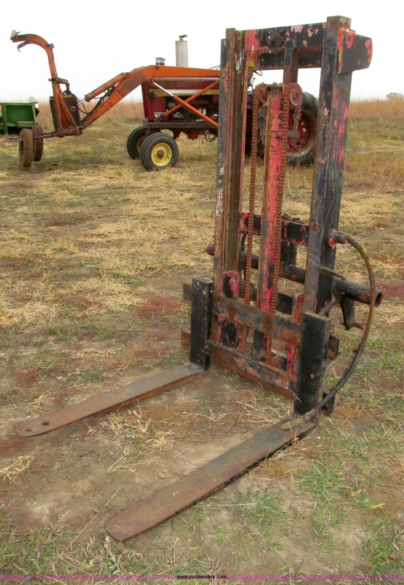 Three point forklift attachment in Eagle, NE | Item F7172 sold | Purple ...