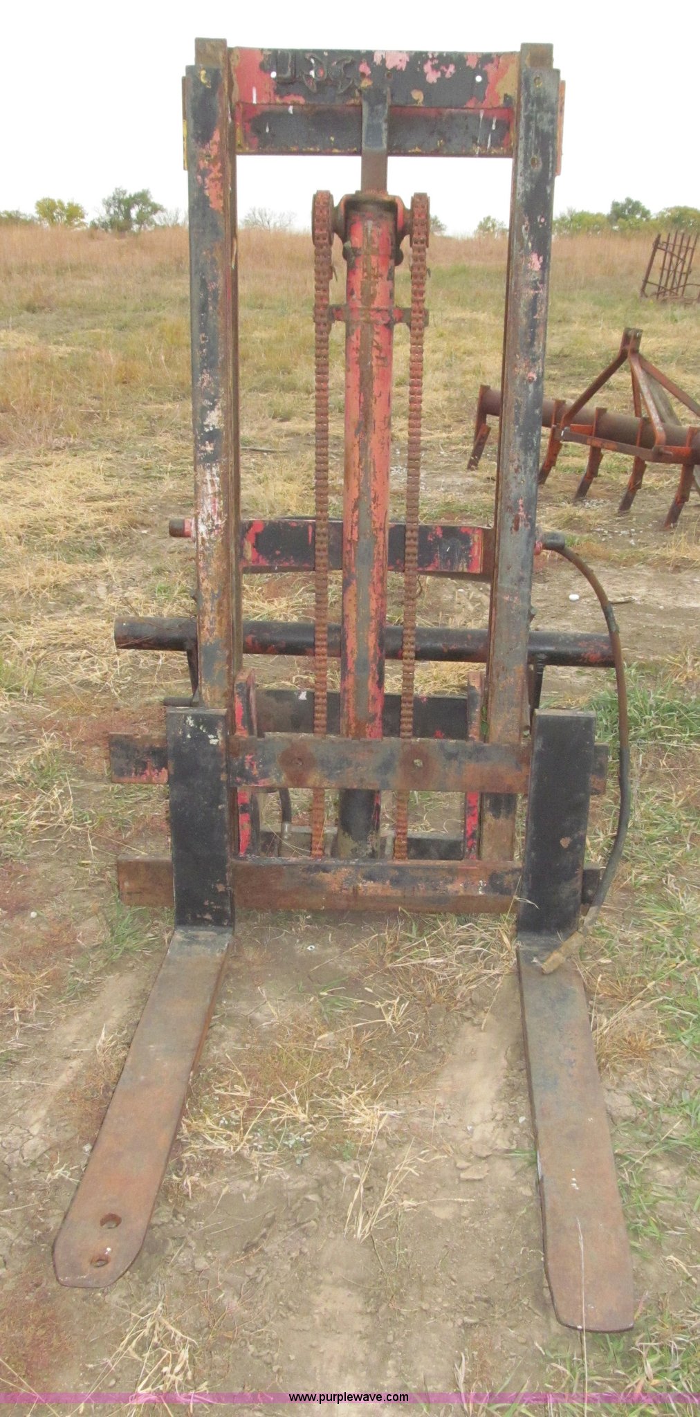 Three point forklift attachment in Eagle, NE | Item F7172 sold | Purple ...