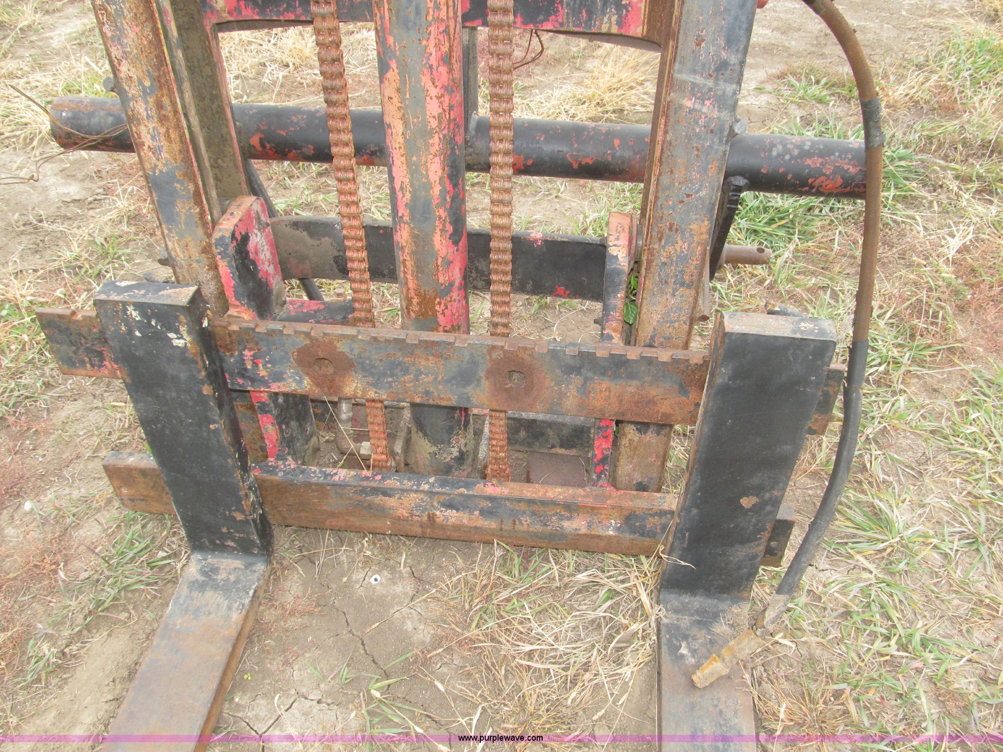 Three point forklift attachment in Eagle, NE | Item F7172 sold | Purple ...