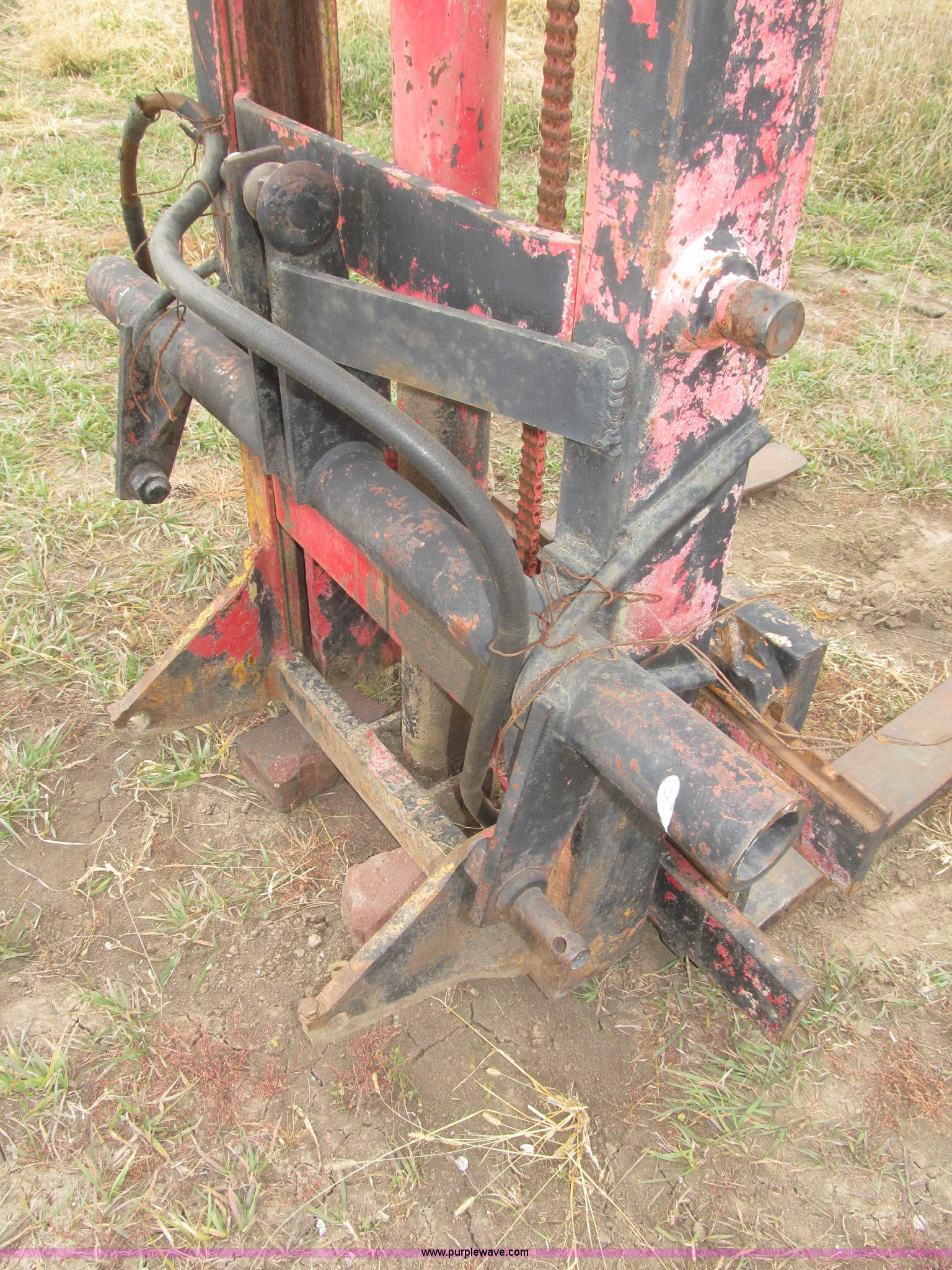 Three point forklift attachment in Eagle, NE | Item F7172 sold | Purple ...
