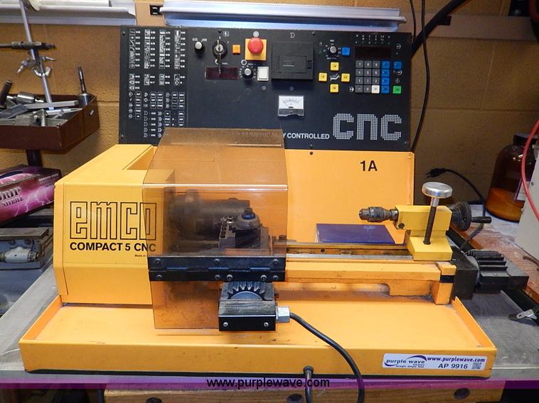 Emco Compact 5CNC lathe in Manhattan , KS | Item AP9916 sold | Purple Wave