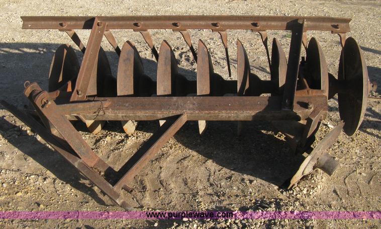 Three point one-way disk harrow in Sterling, KS | Item AX9598 sold ...