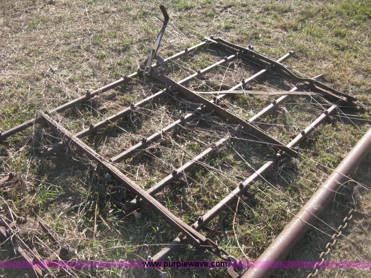 Four section drag harrow in Lyons, KS | Item H4425 sold | Purple Wave