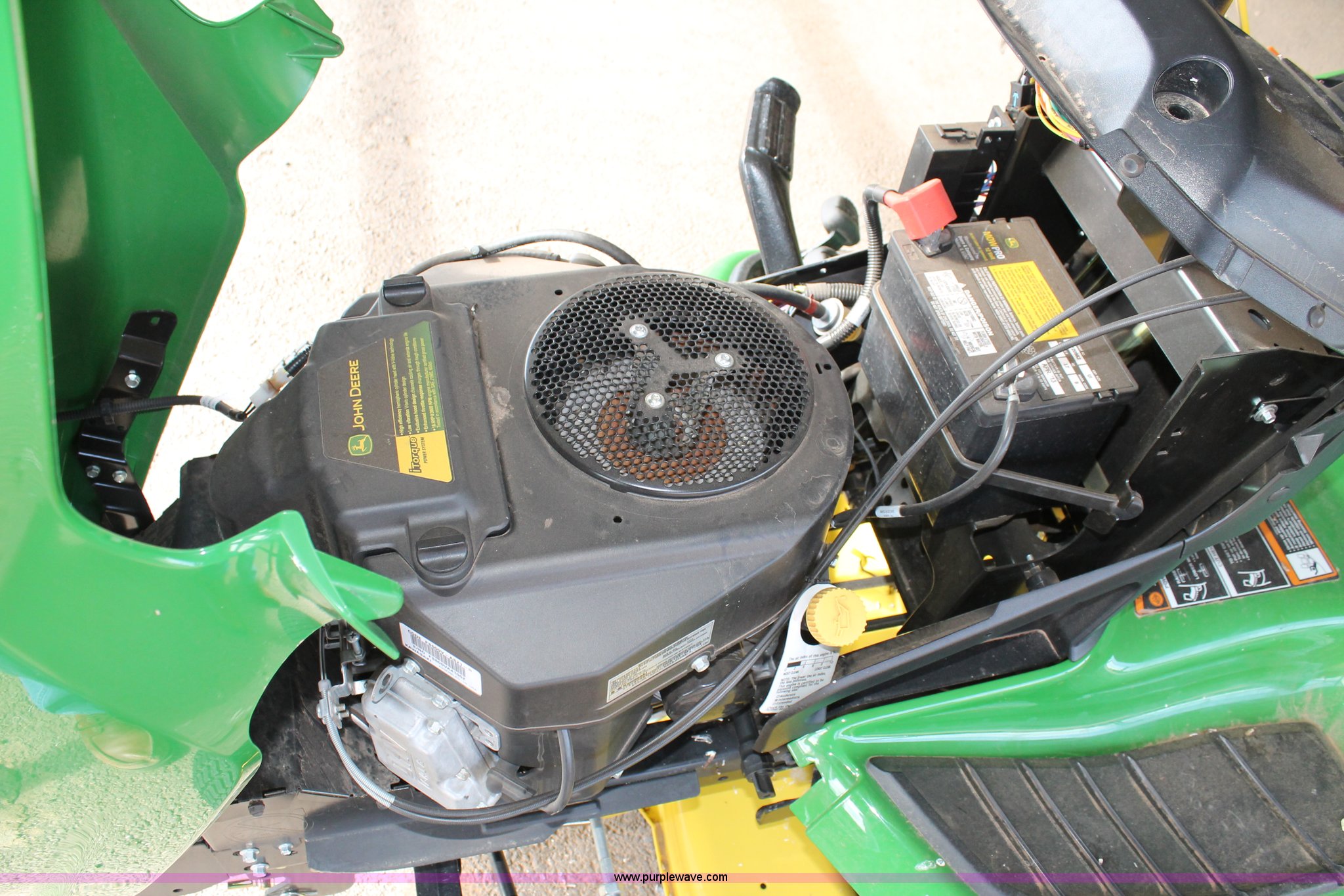 John Deere x310 lawn mower in Hobart, OK | Item G5859 sold | Purple Wave