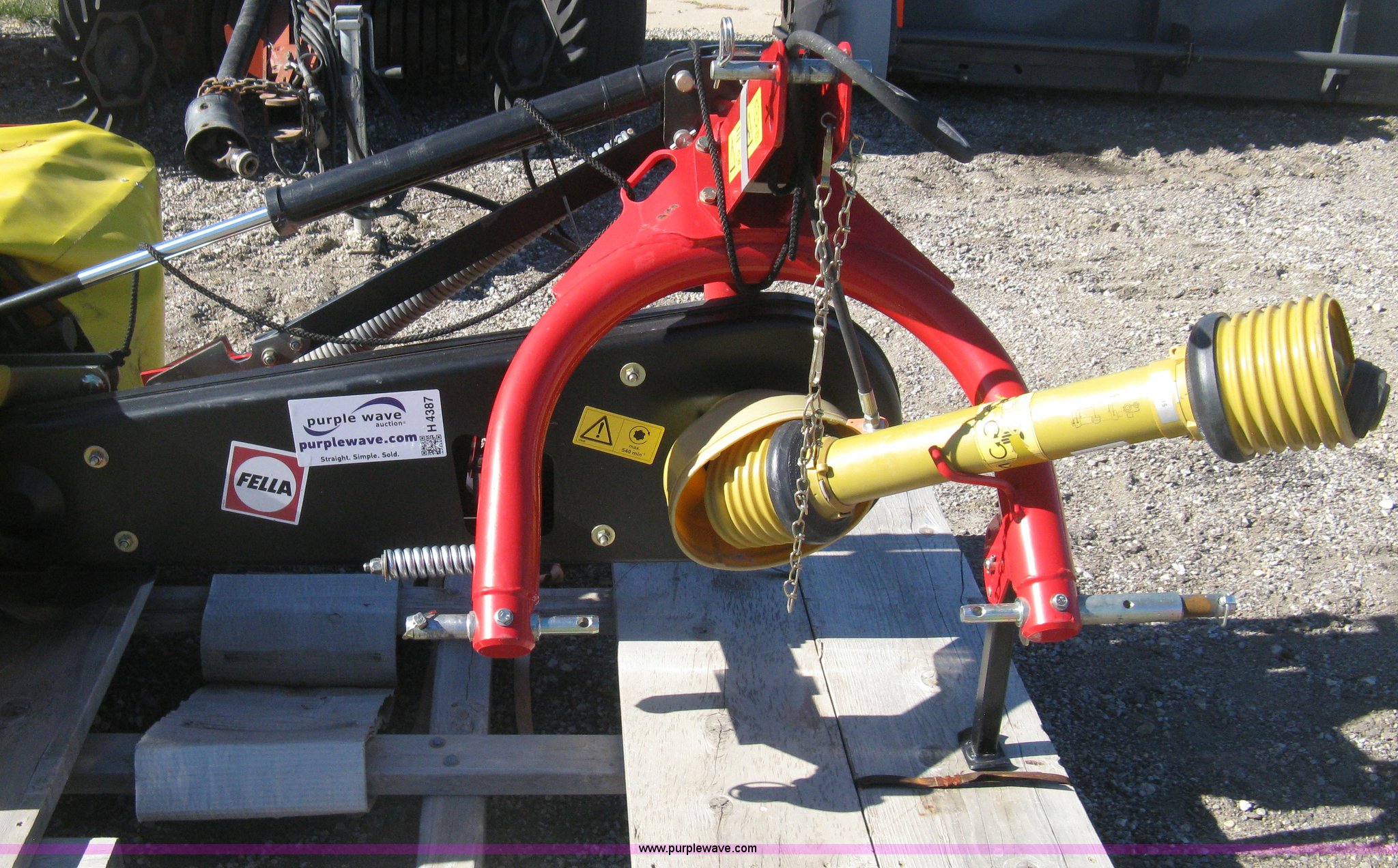 2011 Fella SM248 disk mower in Hesston, KS | Item H4387 sold | Purple Wave