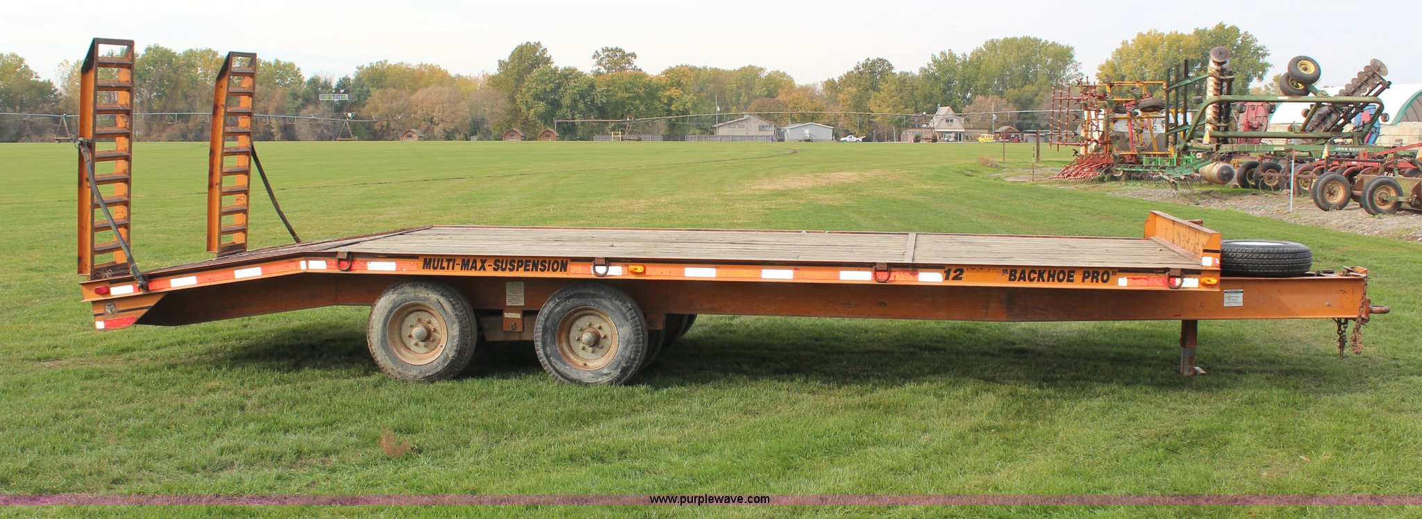 1999 Econoline MD423DE 12 ton backhoe pro trailer in Lawrence, KS ...