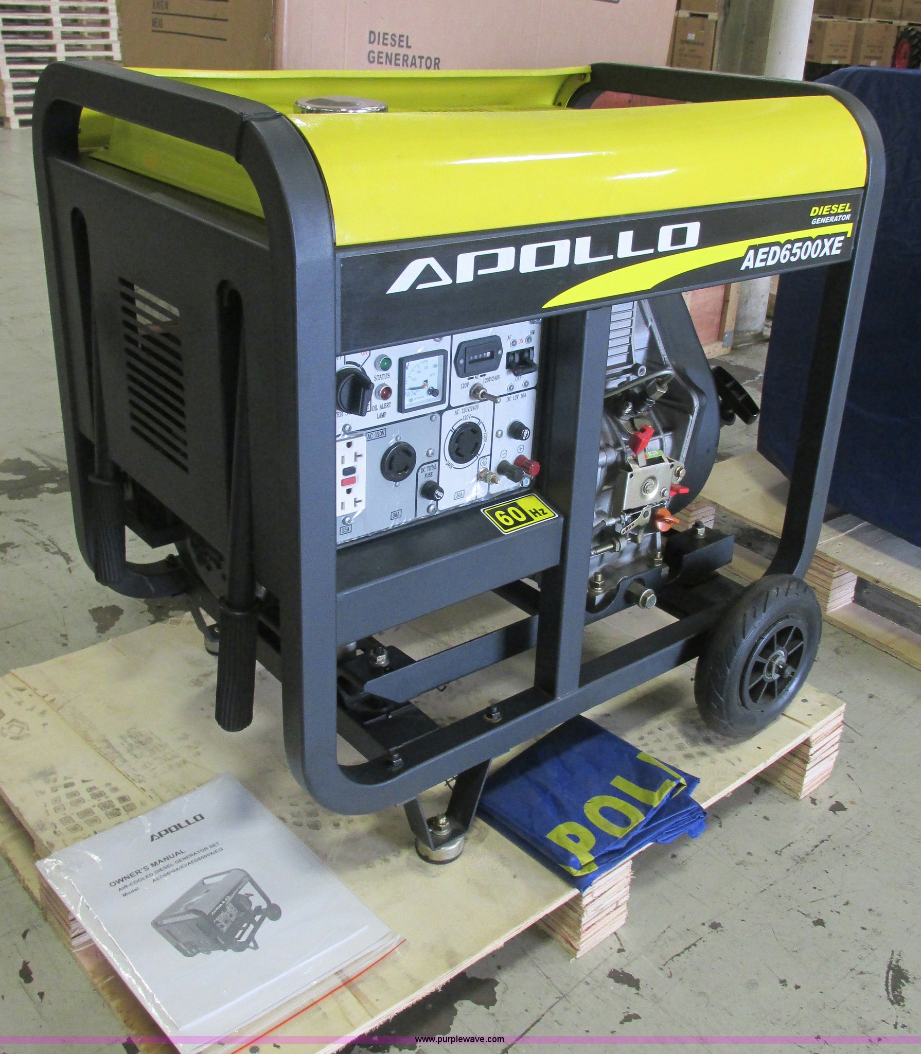 Apollo AED6500XE generator in Farmington, MO | Item AB9318 sold ...