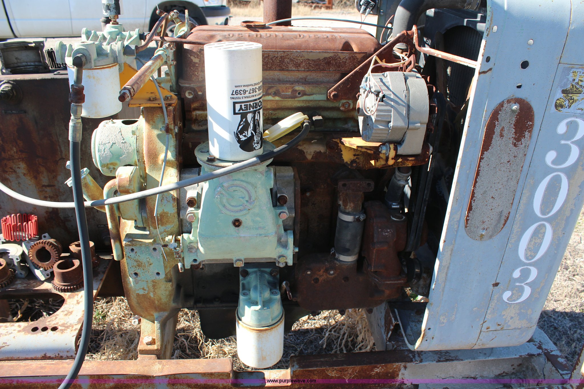 Detroit Diesel three cylinder diesel engine in Topeka, KS | Item AU9941 ...