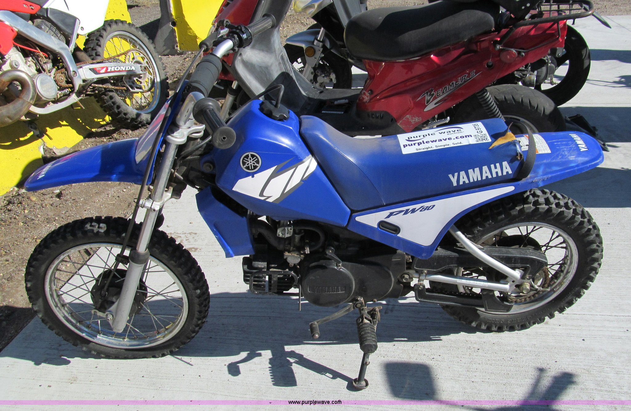 2004 Yamaha PW80 motorcycle in Wichita, KS | Item G9735 sold | Purple Wave