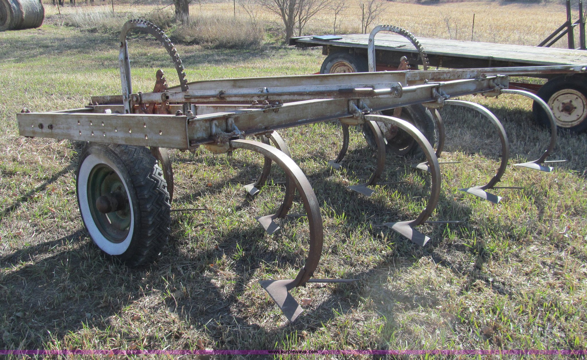 Graham Hoeme K chisel plow in Stockton, KS | Item AR9128 sold | Purple Wave