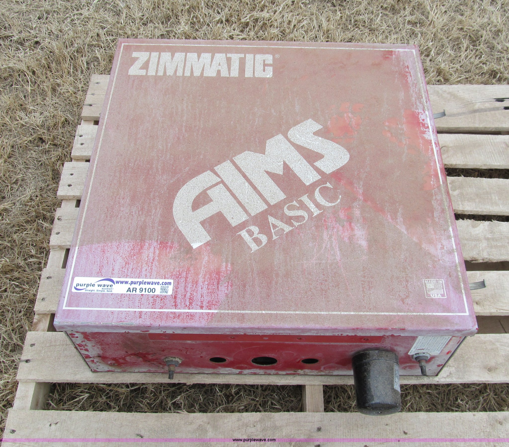 Zimmatic automated irrigation system control box in Nickerson, KS ...