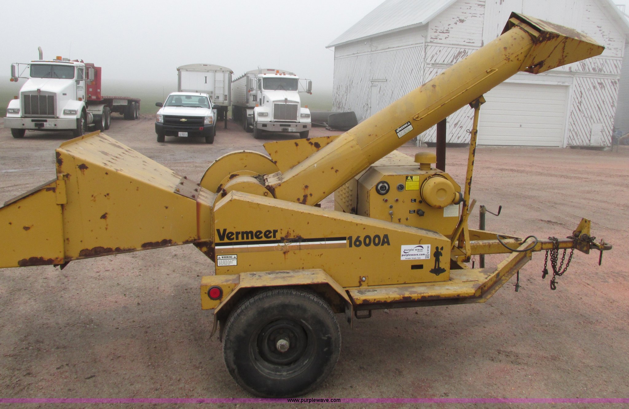 Vermeer 1600A wood/brush chipper in Newark, IL | Item G9190 sold ...