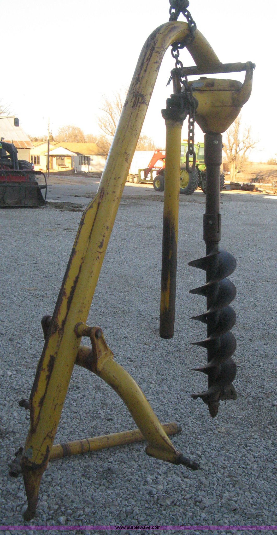 Danuser F8 three point auger in Little River, KS | Item H4270 sold ...
