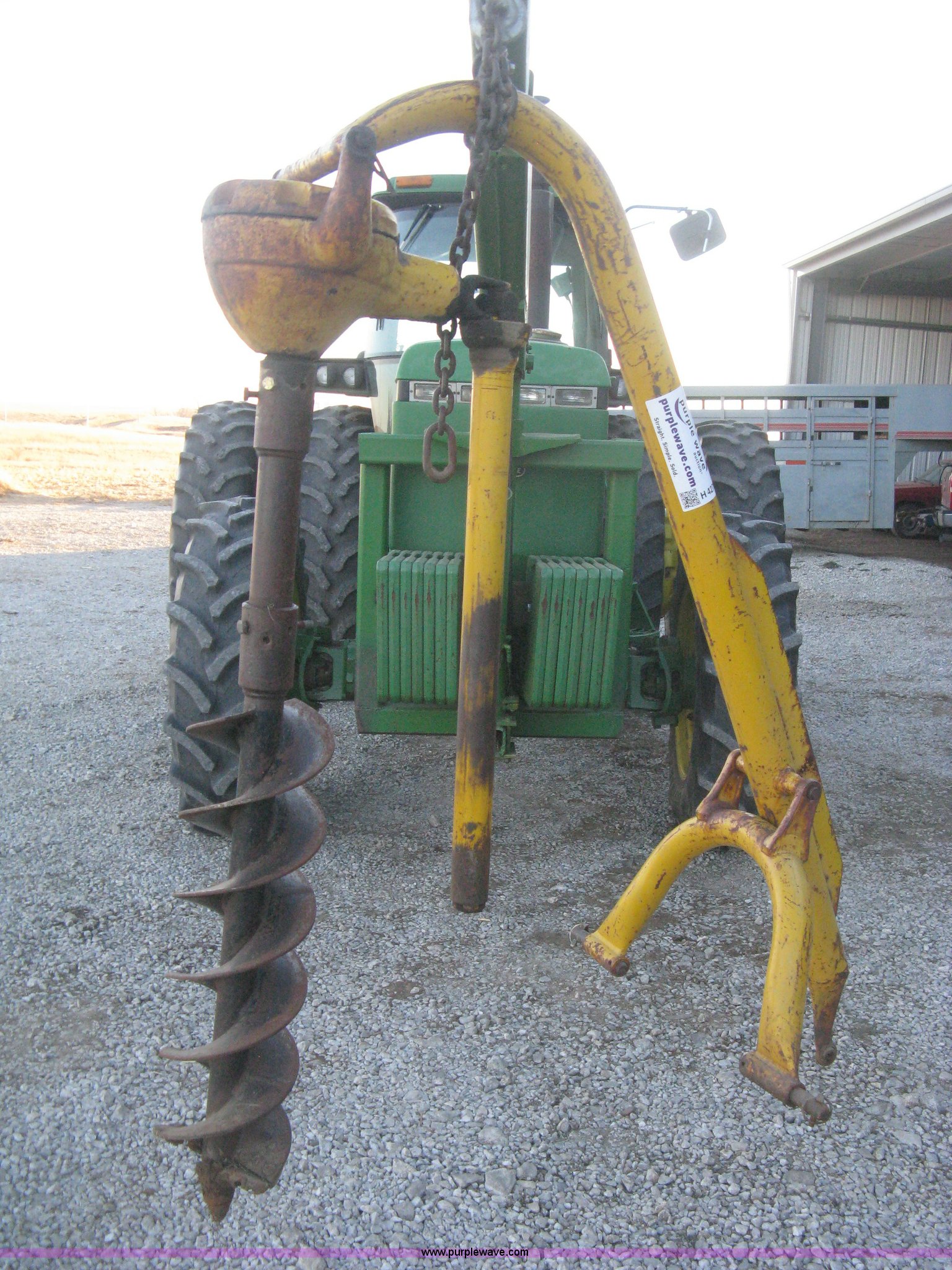 Danuser F8 three point auger in Little River, KS | Item H4270 sold ...