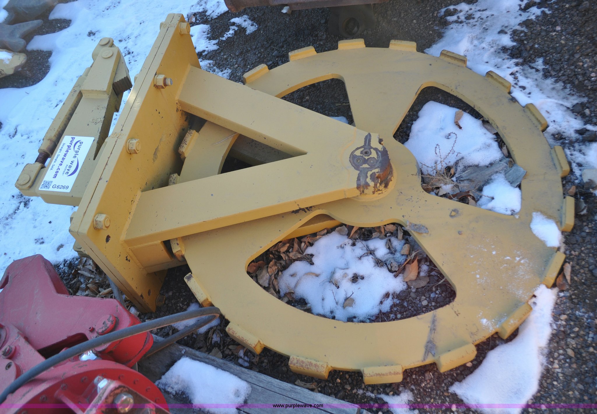 4' trench packer wheel in Brighton, CO | Item G6269 sold | Purple Wave