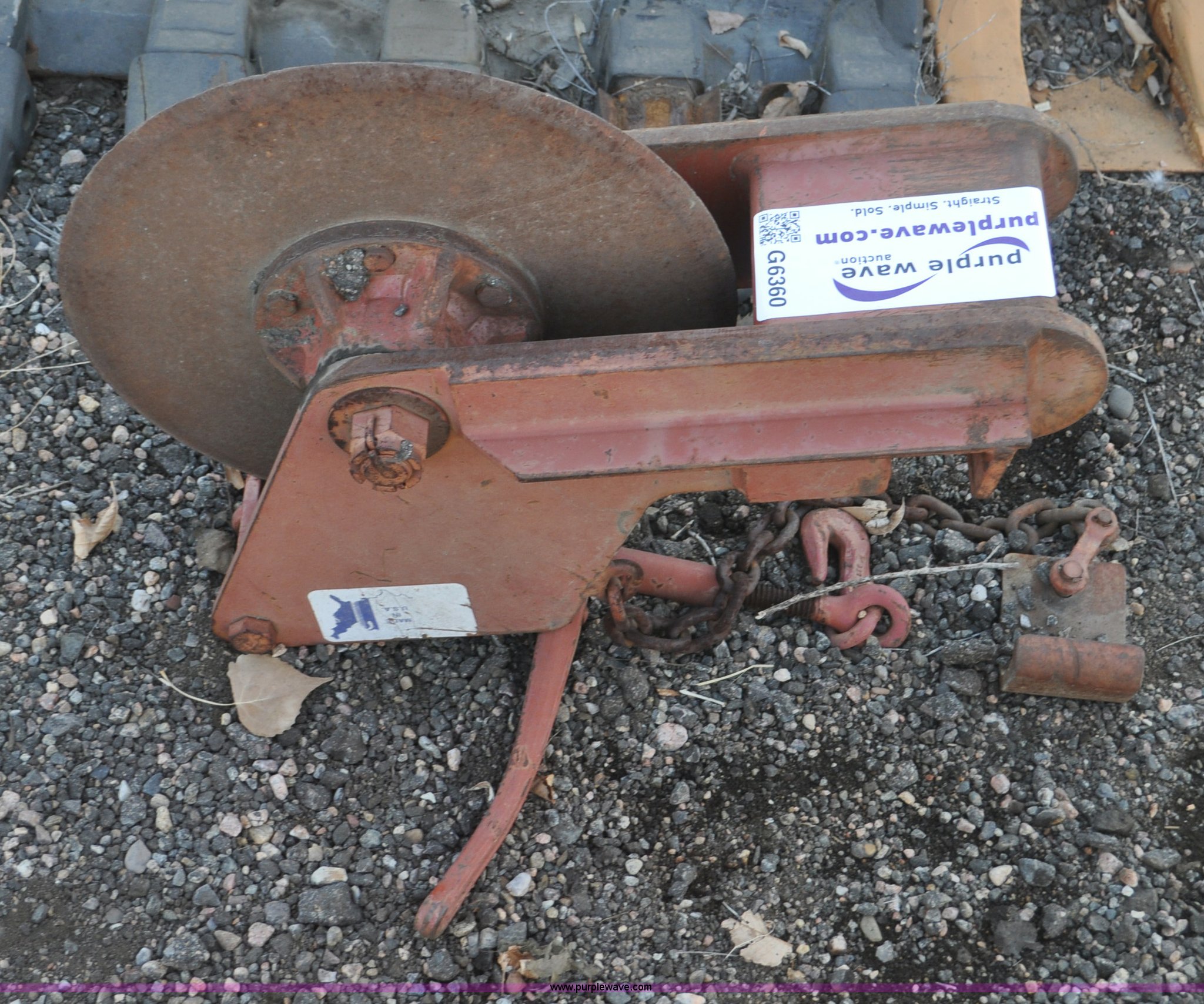 Asphalt cutter in Brighton, CO | Item G6360 sold | Purple Wave