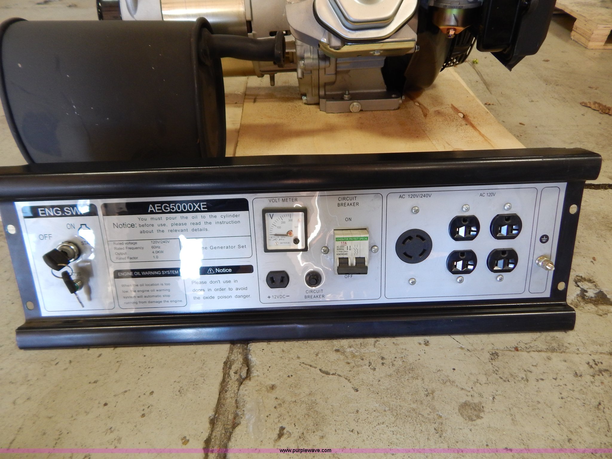 Apollo AEG6500XE generator kit in Farmington, MO | Item AO9227 sold ...