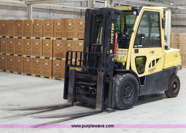 2008 Hyster H110FT forklift in Farmington, MO | Item AO9175 sold ...