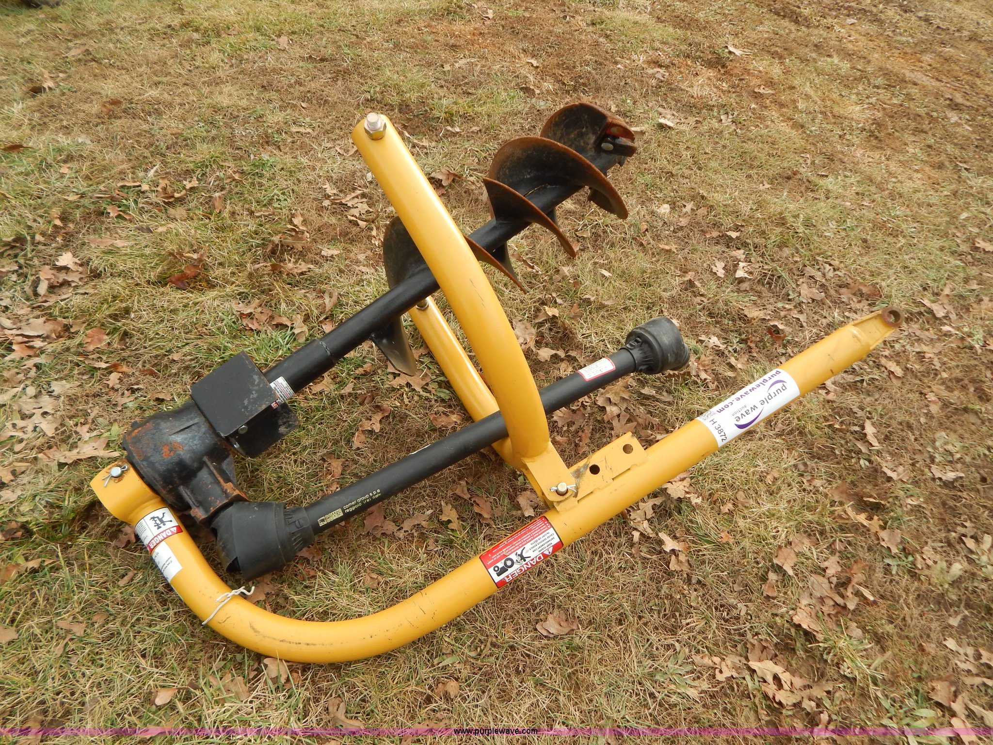 Three point auger in Cherryville, MO | Item H3872 sold | Purple Wave