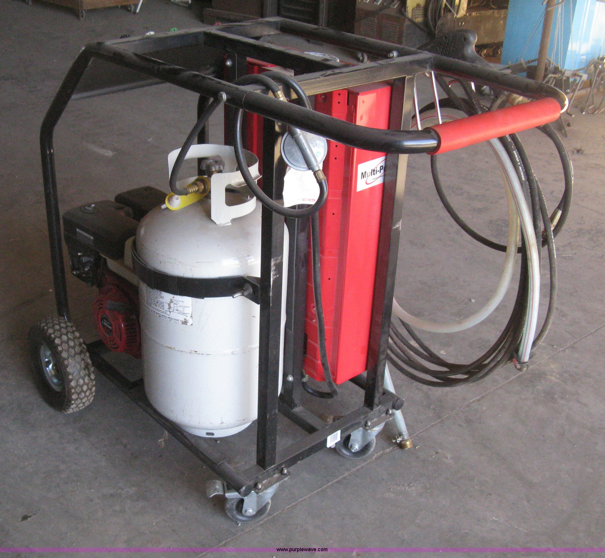 Multi-power MPHPW 3000LF propane fired high pressure washer in ...
