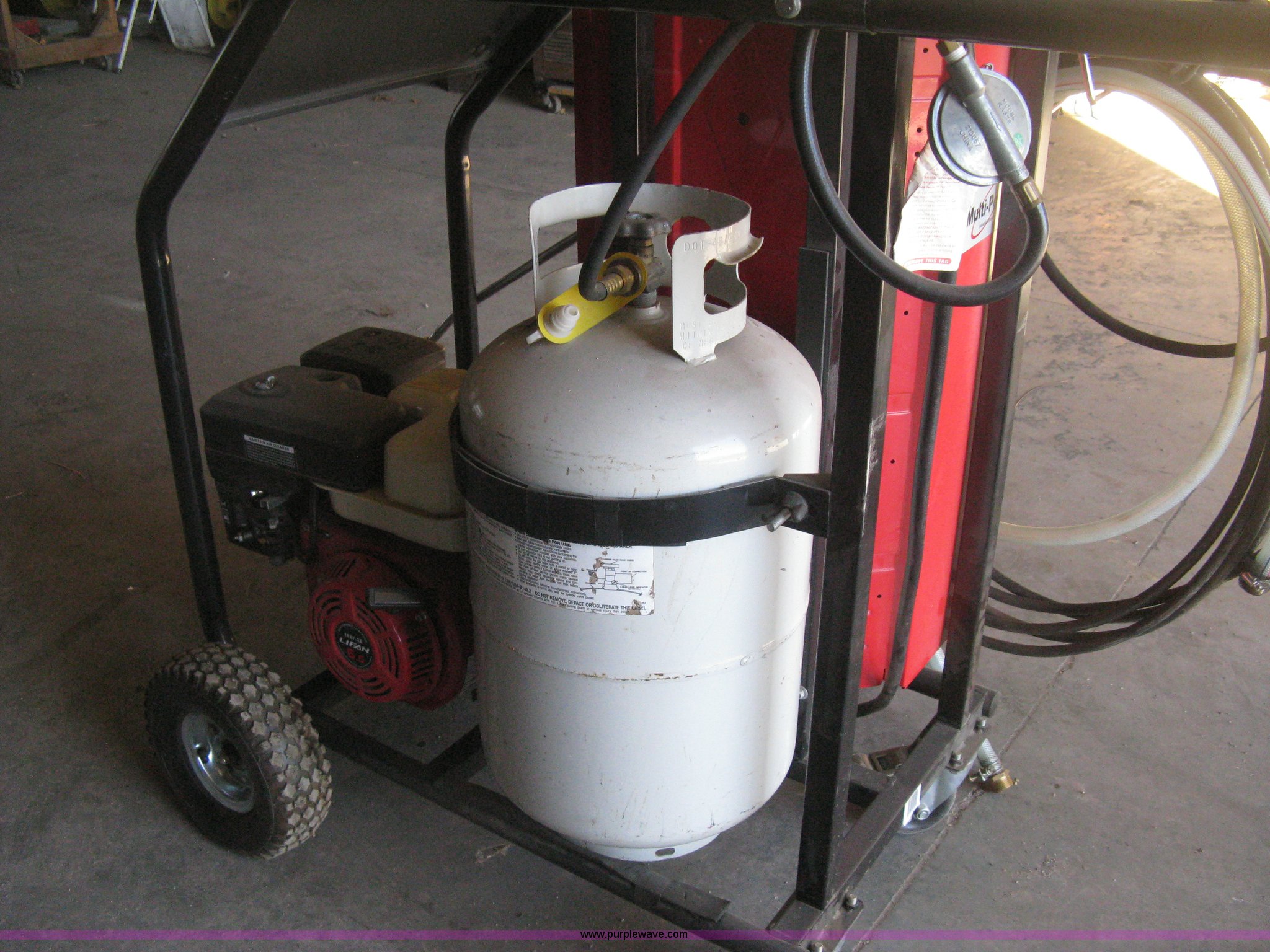 Multi-power MPHPW 3000LF propane fired high pressure washer in ...
