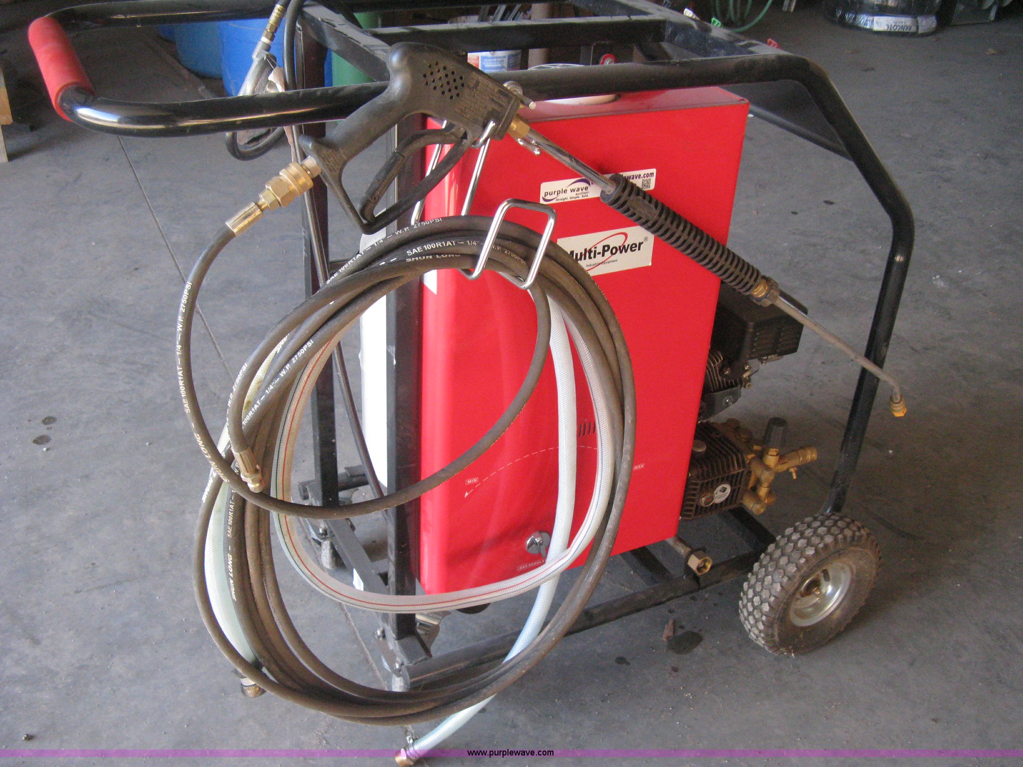 Multi-power MPHPW 3000LF propane fired high pressure washer in ...