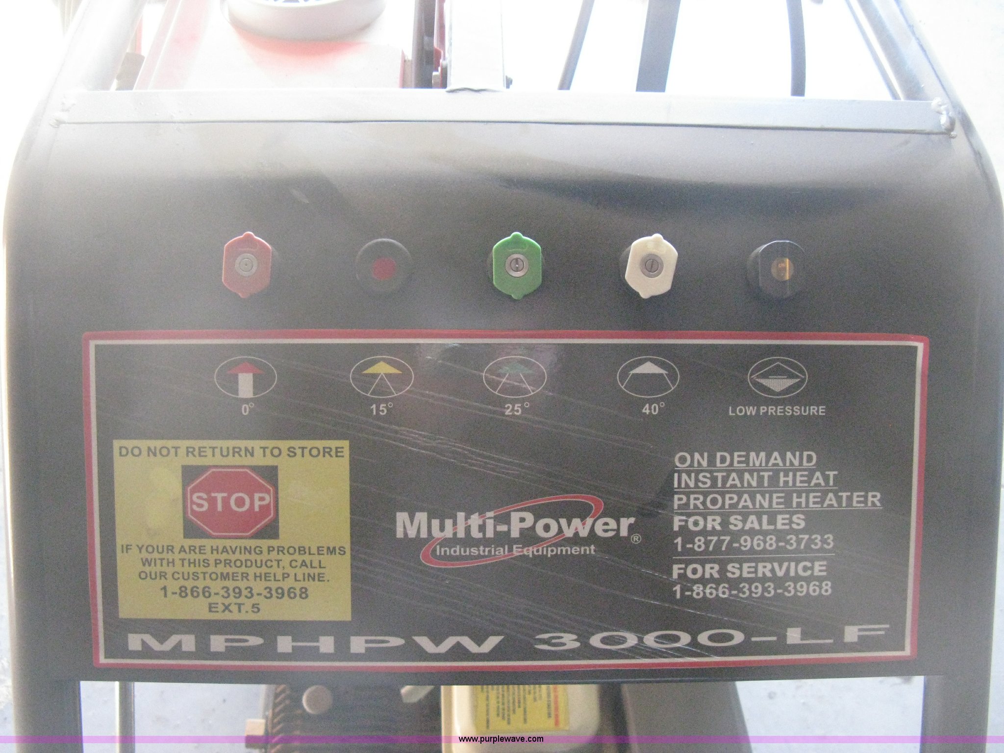 Multi-power MPHPW 3000LF propane fired high pressure washer in ...