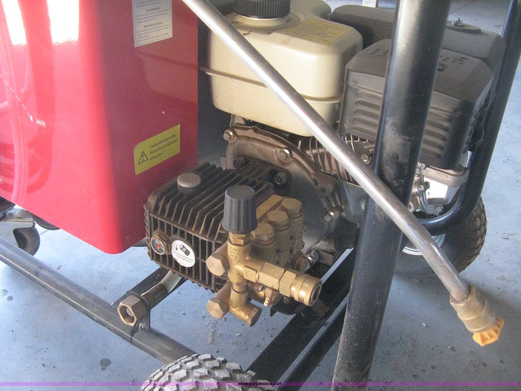 Multi-power MPHPW 3000LF propane fired high pressure washer in ...