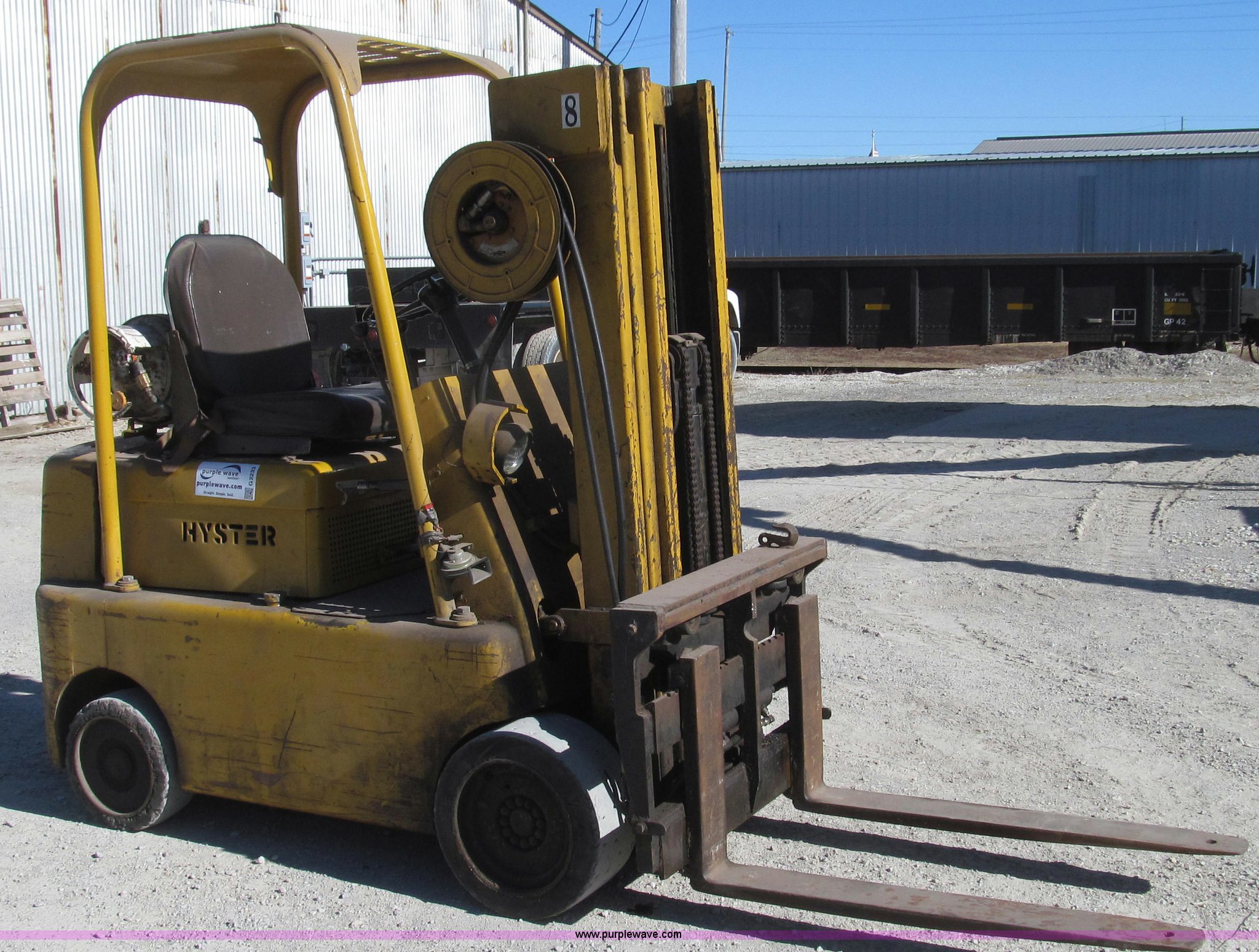 Hyster 194A forklift in Mexico, MO | Item G2233 sold | Purple Wave