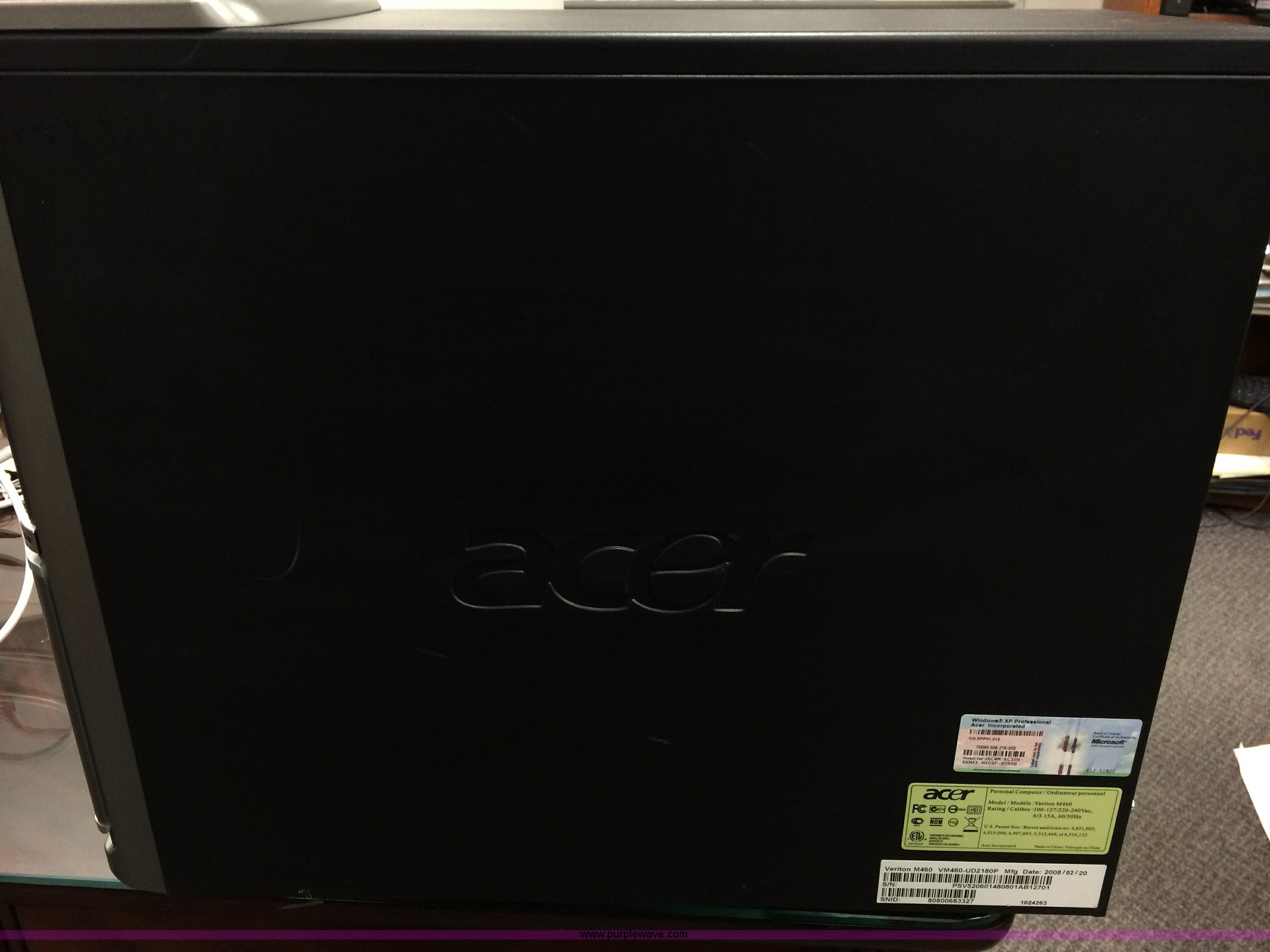 (37) Acer M460 computer towers in Bonner Springs, KS | Item C1834 sold ...