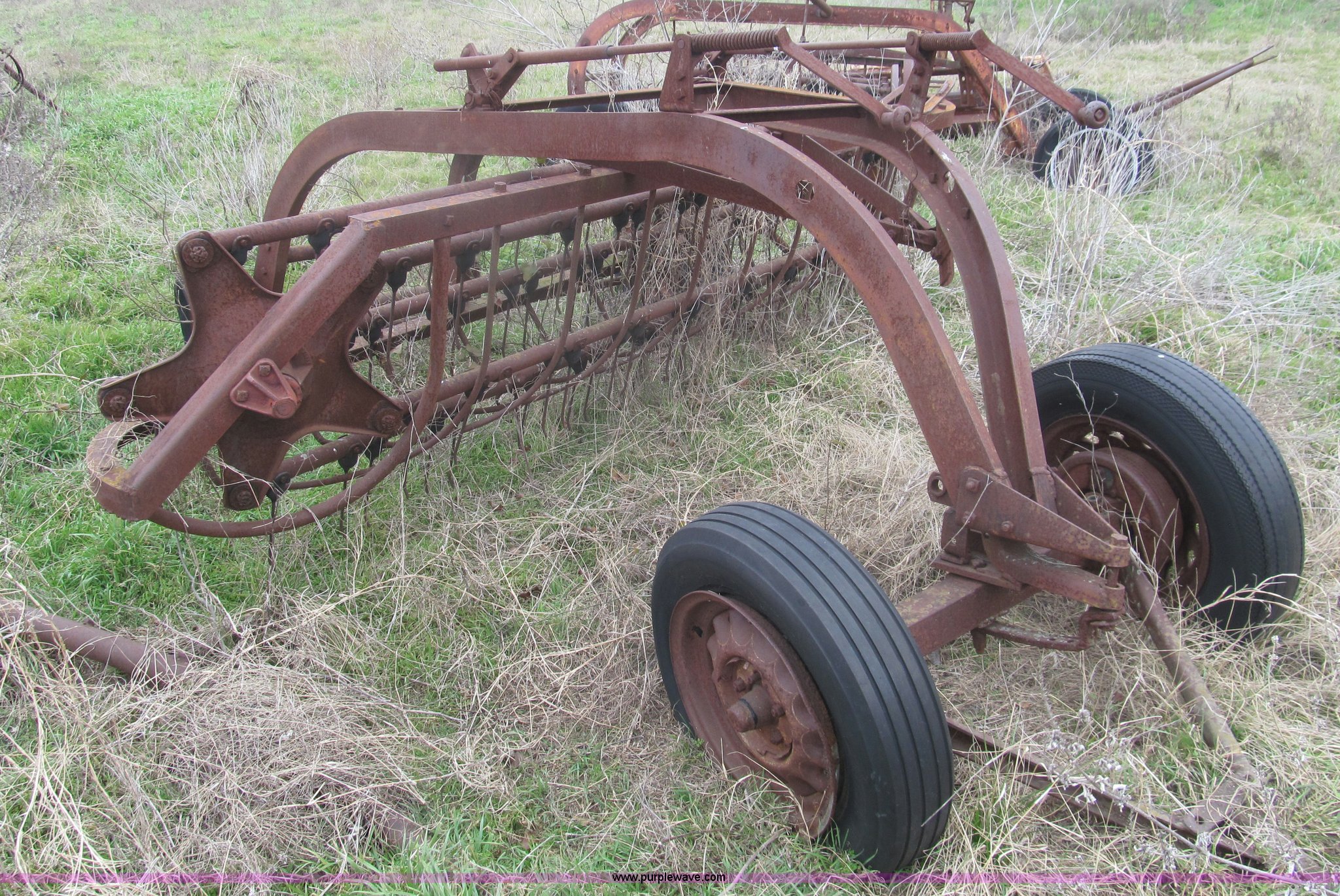 New Holland 55 hay rake in Little River, TX | Item AY9901 sold | Purple ...