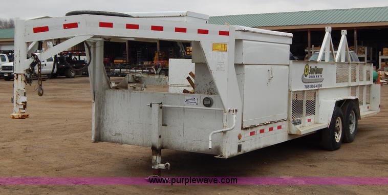 1996 Eagle gooseneck concrete form trailer in Lawrence, KS | Item H1484 ...
