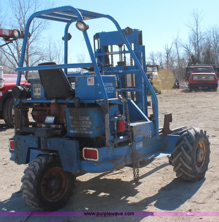1993 Teledyne Princeton D5000 forklift in Lenexa, KS | Item H7801 sold ...