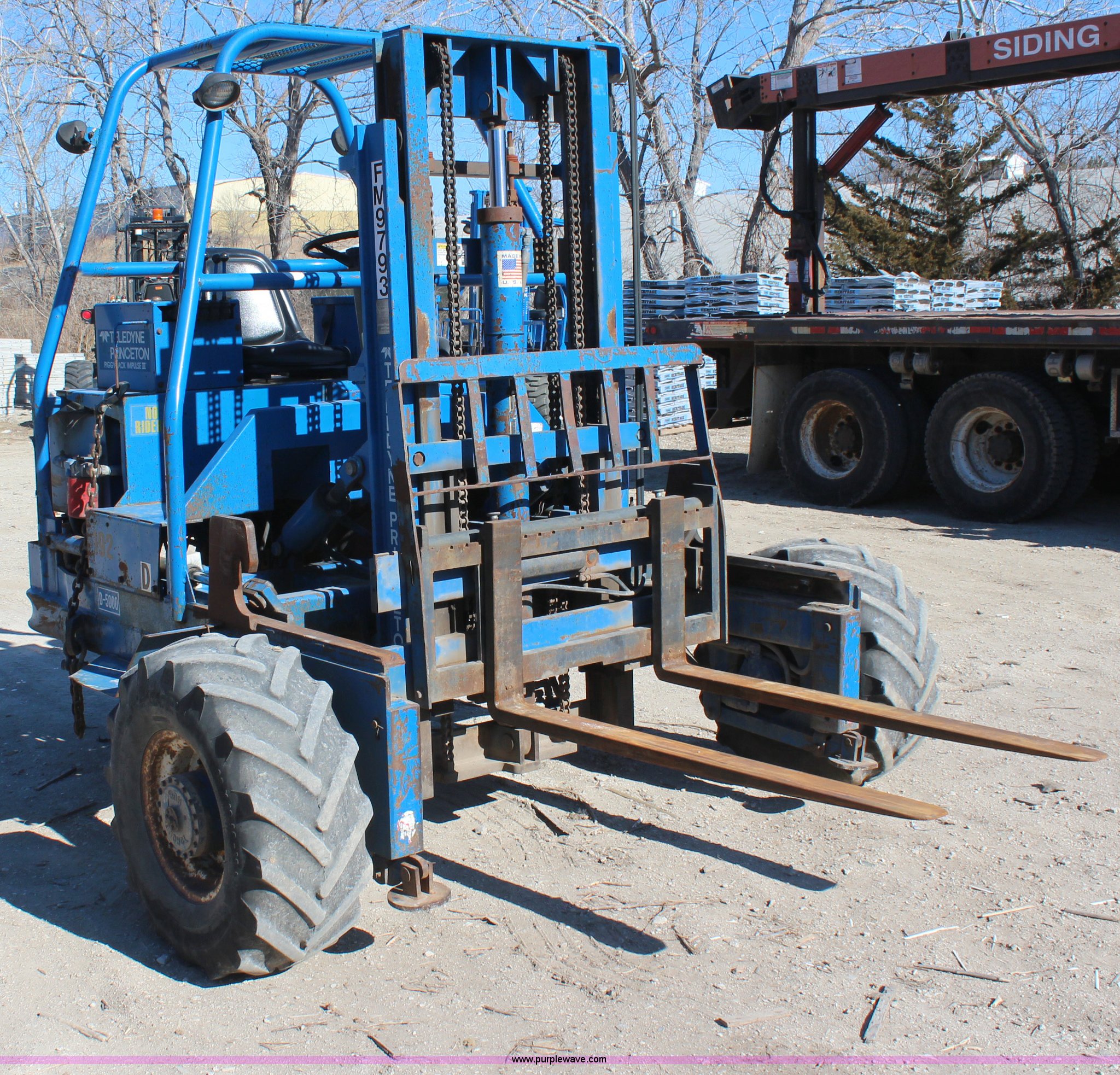 1993 Teledyne Princeton D5000 forklift in Lenexa, KS | Item H7801 sold ...