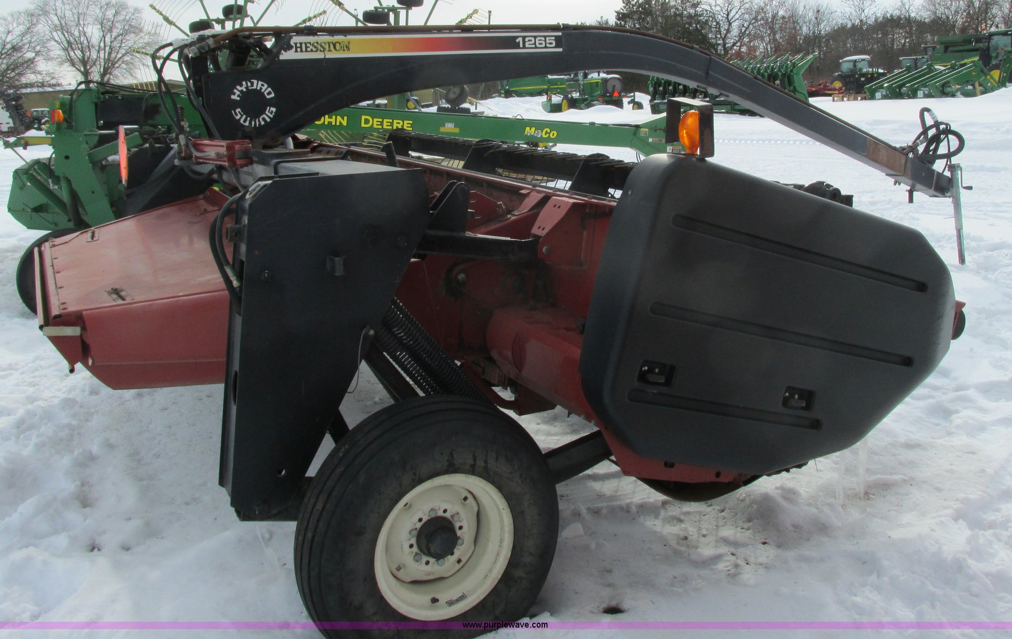 2003 Hesston 1265 Hydraswing mower conditioner in Durand, WI | Item ...
