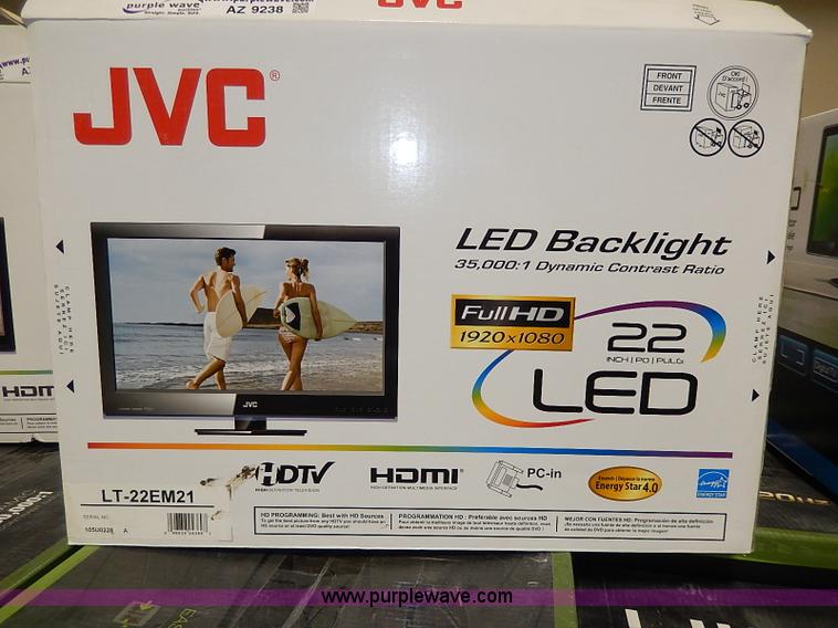 JVC 22" LED television in Manhattan, KS | Item AZ9246 sold | Purple Wave