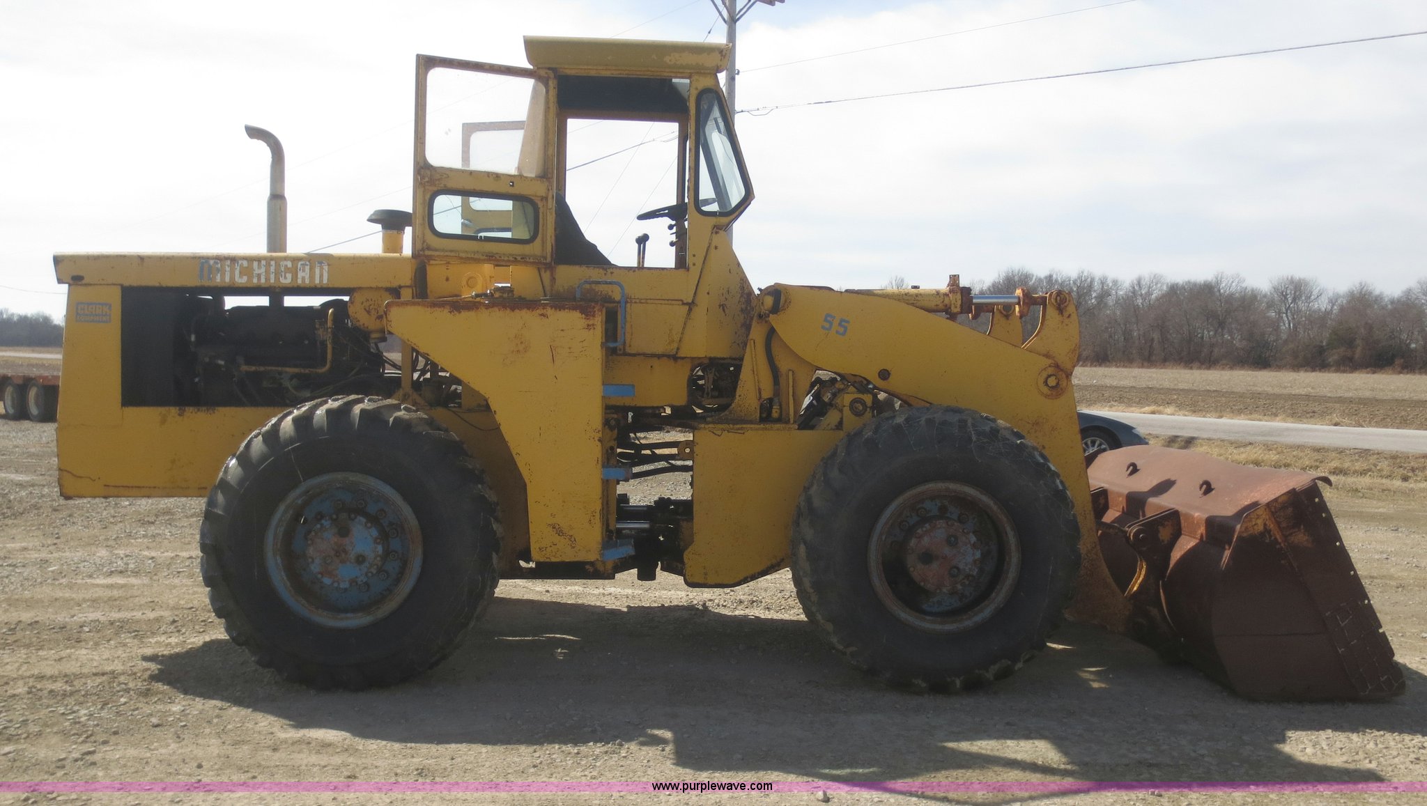 1970 Michigan 55 wheel loader in Frontenac, KS | Item F8206 sold ...