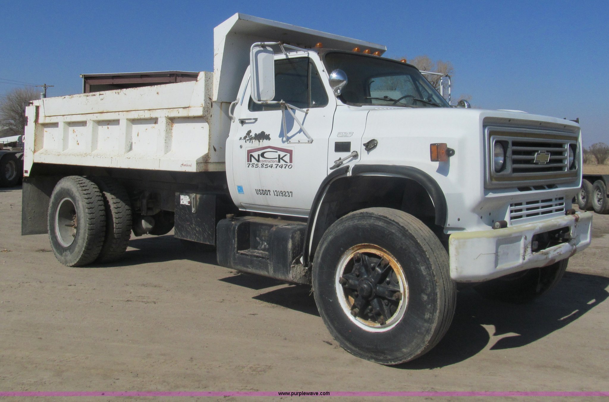 1988 Chevrolet Kodiak C70 dump truck in Long Island, KS | Item I7233 ...