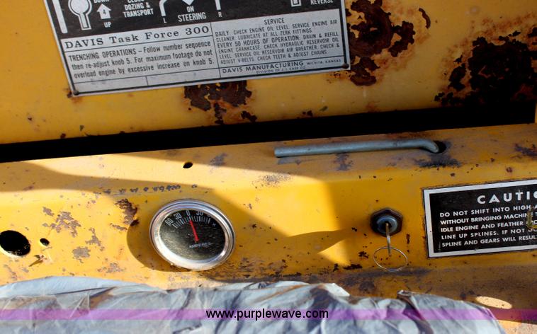 Davis Task Force 300 trencher in Perry, KS | Item H1456 sold | Purple Wave